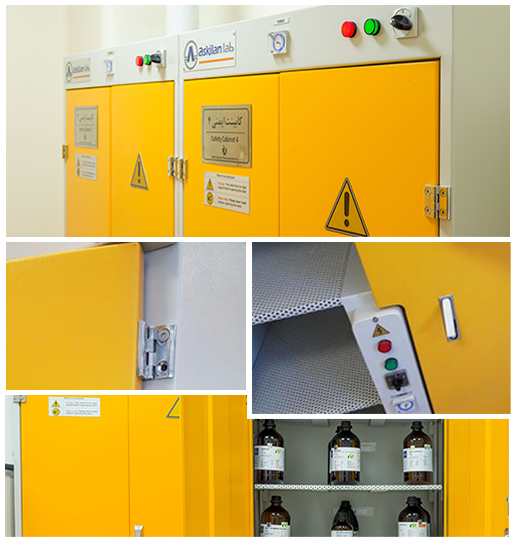 Chemical storage cabinet – Doris Laboratory Equipment